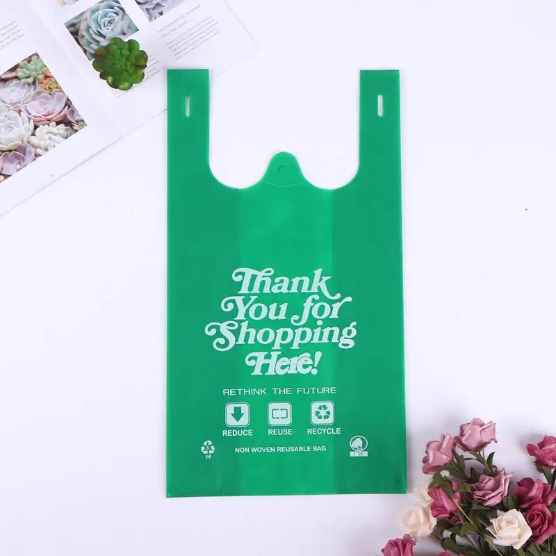 Nonwoven Shopping Carrier Bags